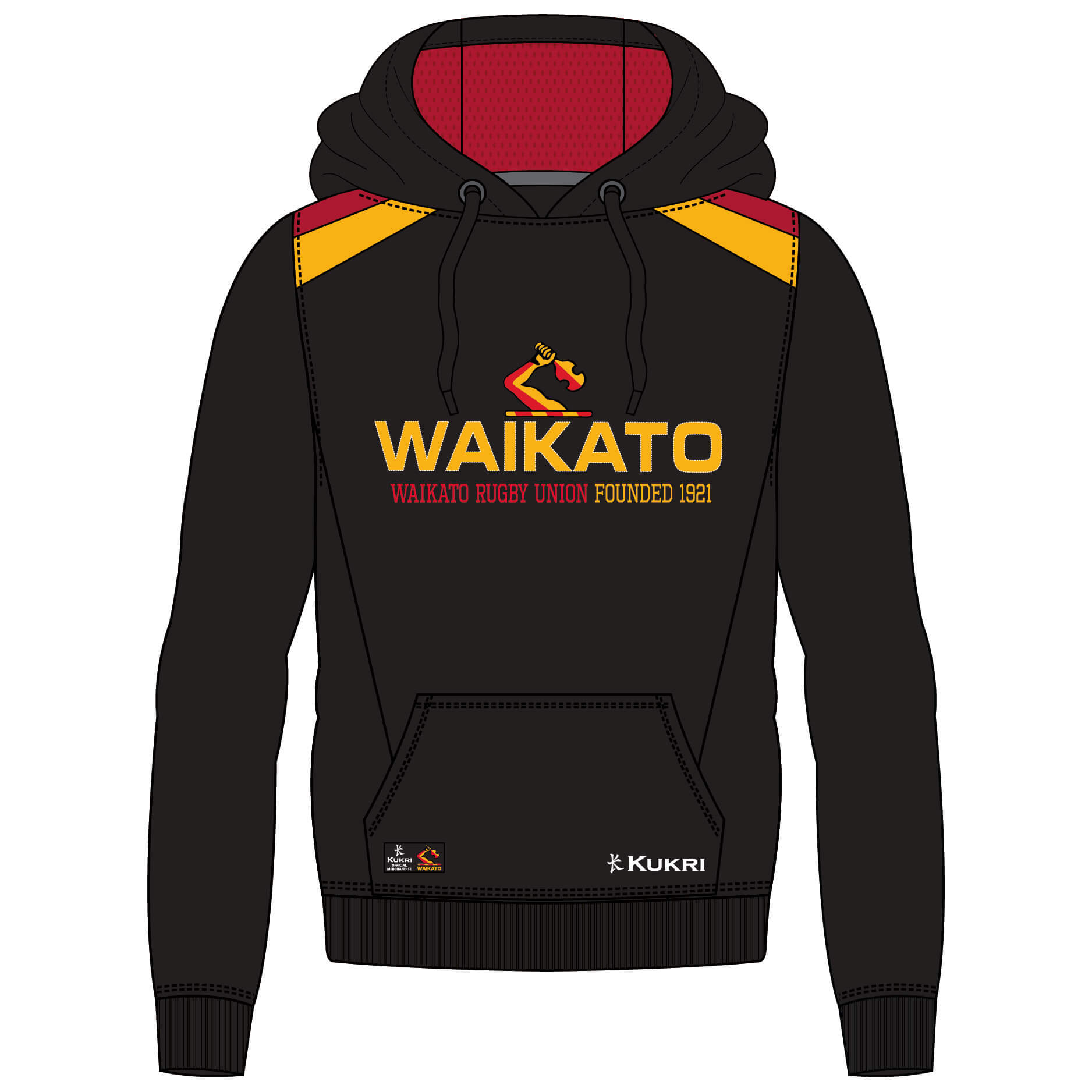 Waikato Rugby Online Shop | Kukri Sports | Product Details - Youth Hoodie