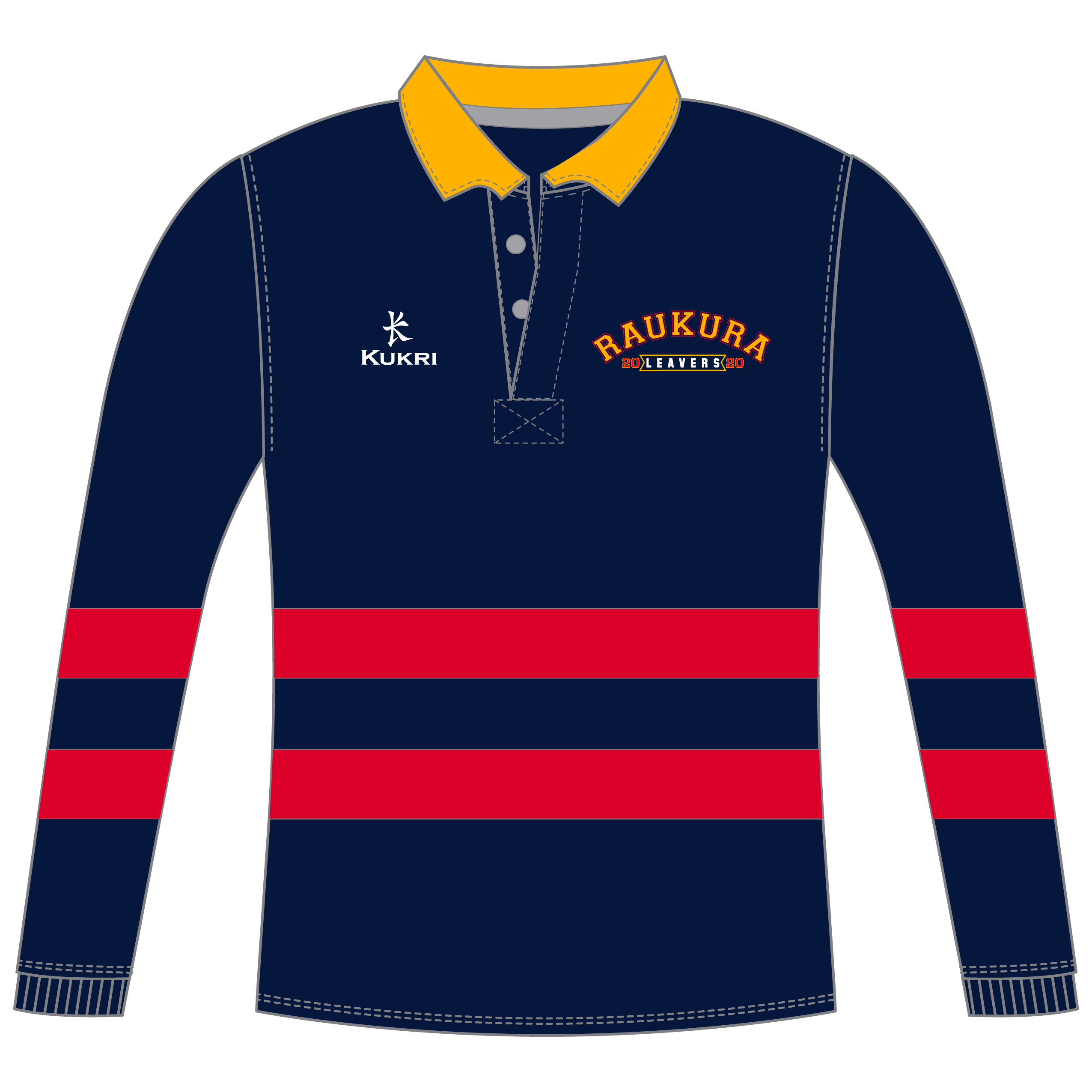 RBHS Leavers Club Shop | Kukri Sports | Product Details - RBHS Rugby Jersey